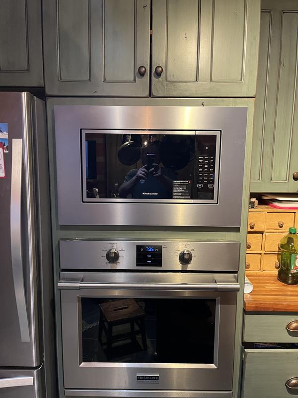 KitchenAid 1.5-cu ft Medium 1500-Watt Air Fry Sensor Cooking Controls ...