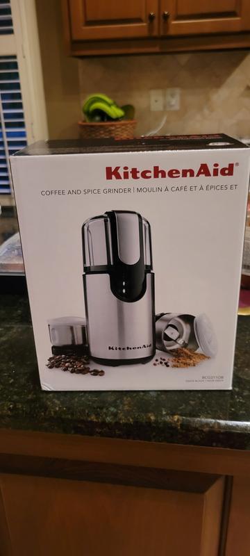 KitchenAid Blade Coffee and Spice Grinder with Separate Grinding Bowls ...