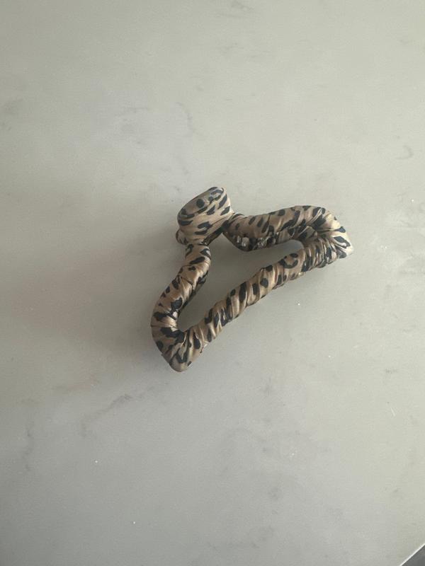 Kitsch Satin-Wrapped Leopard Print Claw Hair Clip - Macy's