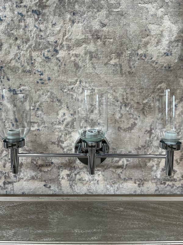 Kichler Madden 24-in 3-Light Chrome Led, Modern/Contemporary Vanity ...