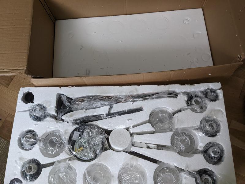 Kichler Melis 7-Light Black Farmhouse Chandelier 52469BK at Lowes.com