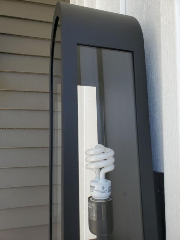 Kichler Marea 1 -Light 17-in H Black Hardwired Outdoor Wall Light in ...
