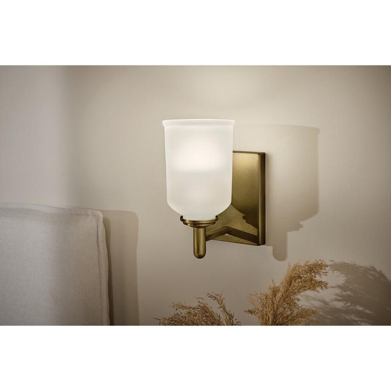 Kichler Shailene 1-Light 5-in Chrome Cylinder Vanity Light at Lowes.com
