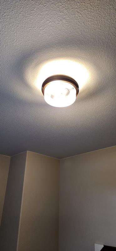 Kichler Grand Bank 2-Light Pewter Semi mount light 44100CLP at Lowes.com