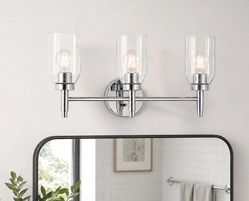 Kichler Madden 24-in 3-Light Chrome Led, Modern/Contemporary Vanity ...