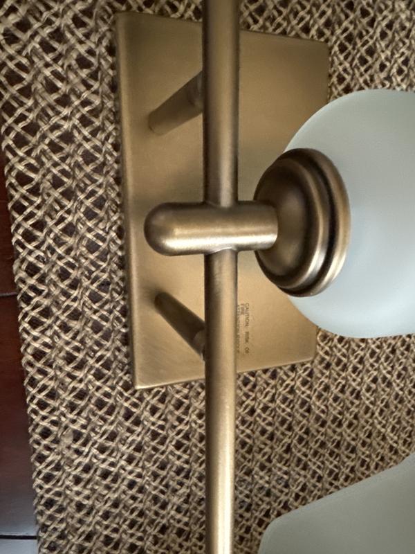 Kichler Shailene 21-in 3-Light Brushed Nickel Modern/Contemporary ...