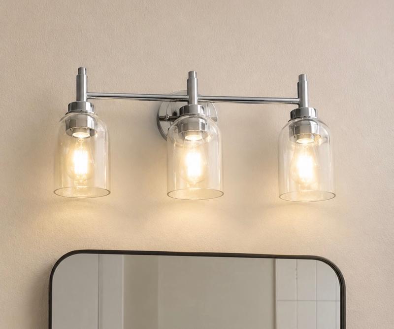 Kichler Madden 24-in 3-Light Chrome Led, Modern/Contemporary Vanity ...