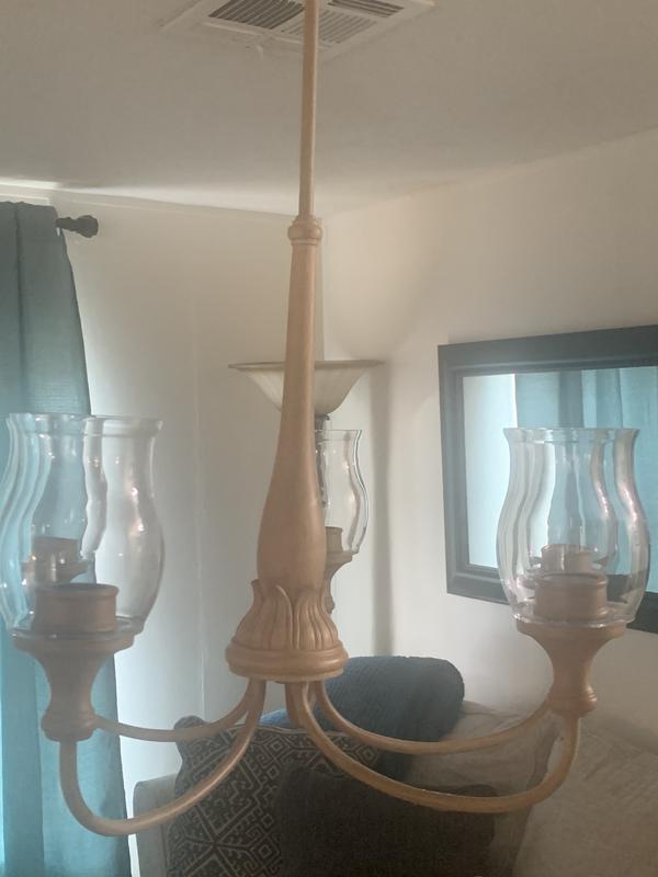 Kichler Melis 5-Light Black Farmhouse Chandelier 52468BK at Lowes.com