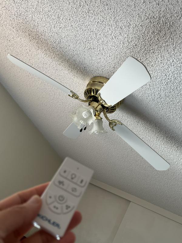 Kichler Controls 4.75-in 3 -Speed 7 -Setting White Plastic Indoor ...