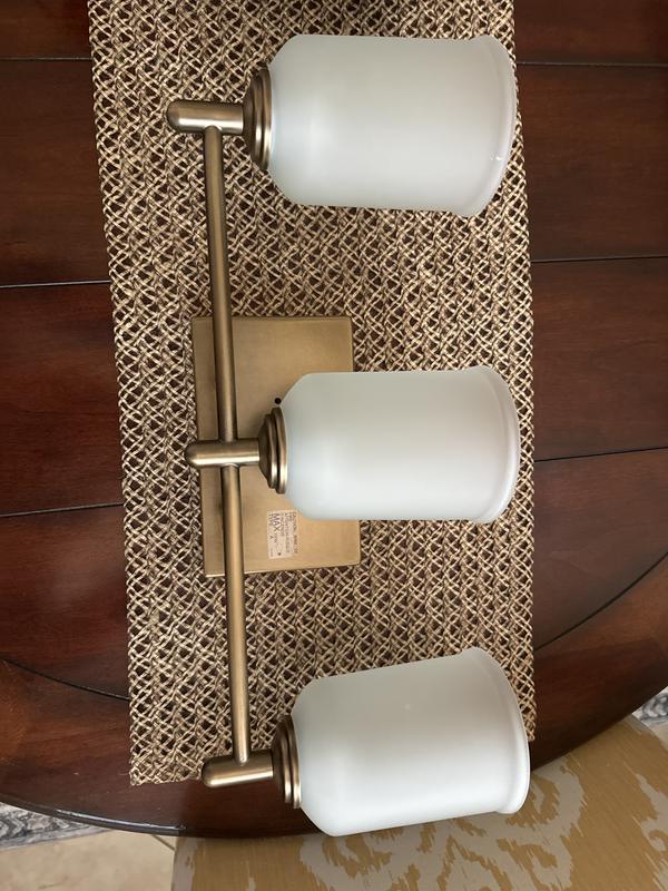 Kichler Shailene 21-in 3-Light Brushed Nickel Modern/Contemporary ...