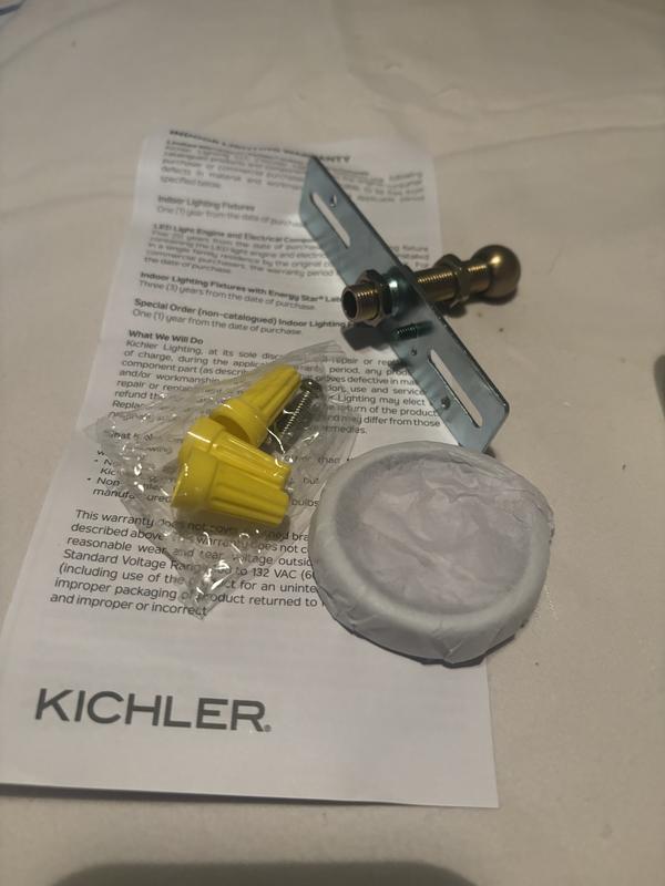 Kichler Shailene 5-in 1-Light Brushed Nickel Modern/Contemporary Vanity ...