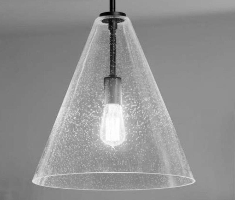 Kichler Everly Olde Bronze Modern/Contemporary Clear Glass Cone Led ...
