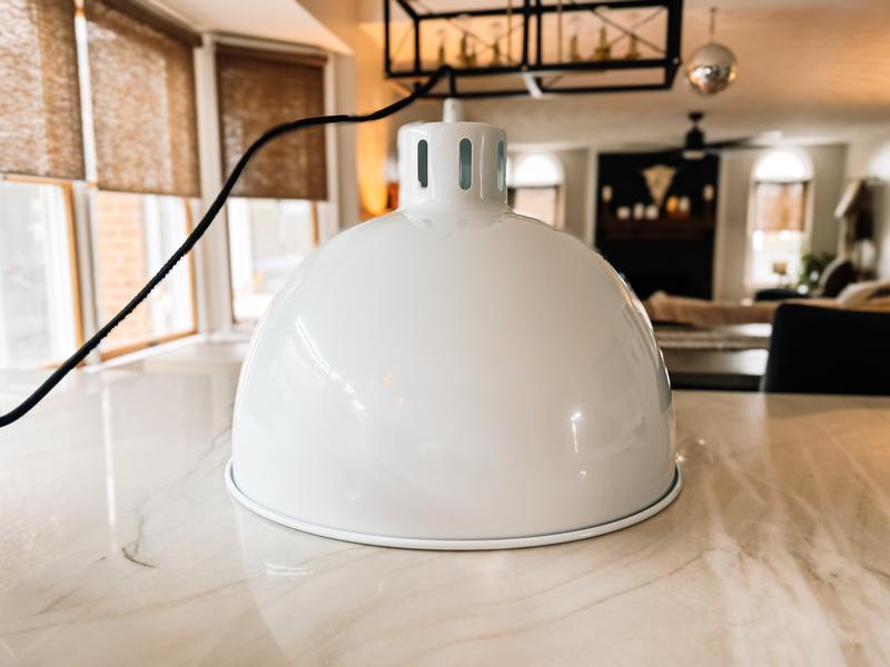 Kichler Zailey Black Modern/Contemporary Dome Medium Hanging Pendant ...