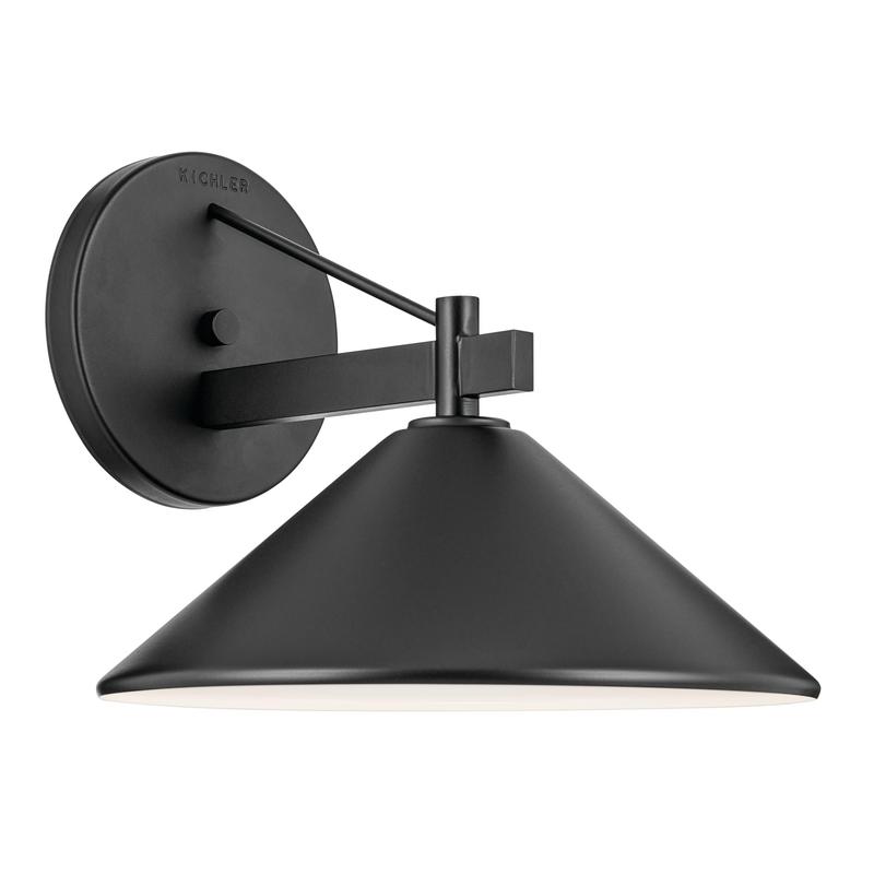Kichler Ripley 1-Light 9-in H Antique Bronze Dark Sky Outdoor Wall ...