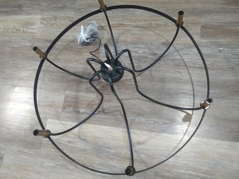 Baile 6 Light Chandelier Brass and Black | Kichler Lighting Baile 6 Light Chandelier Brass and Black | Kichler Lighting