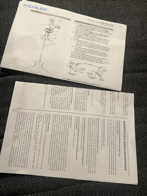 Kichler Zailey Black Modern/Contemporary Dome Medium Hanging Pendant ...