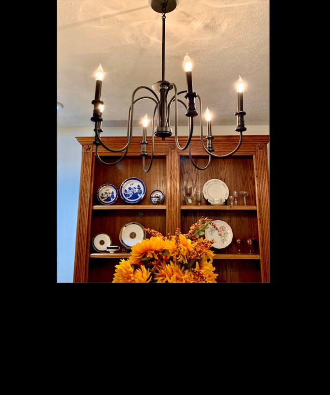 Karthe 6 Light Chandelier Beech & Nickel | Kichler Lighting Karthe 6 Light Chandelier Beech & Nickel | Kichler Lighting