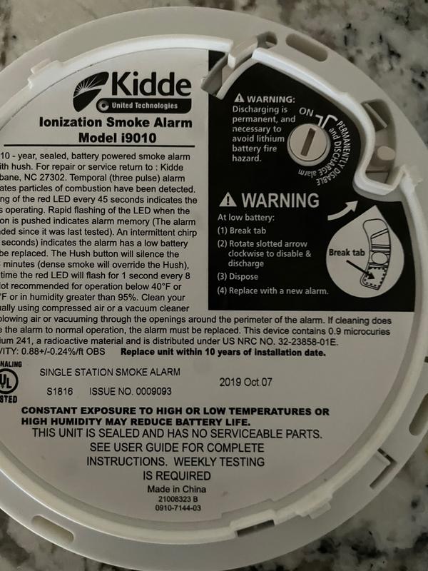 Kidde DC Smoke Alarm, 10-Year Sealed Lithium Battery at Tractor Supply Co