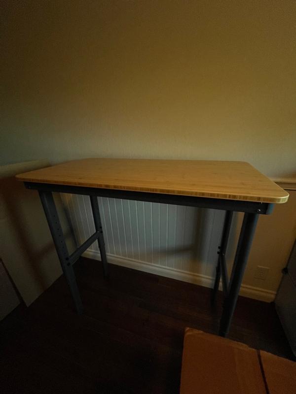 Everest Everest Work Table 44-in W x 32-in H Steel Graphite Gray ...