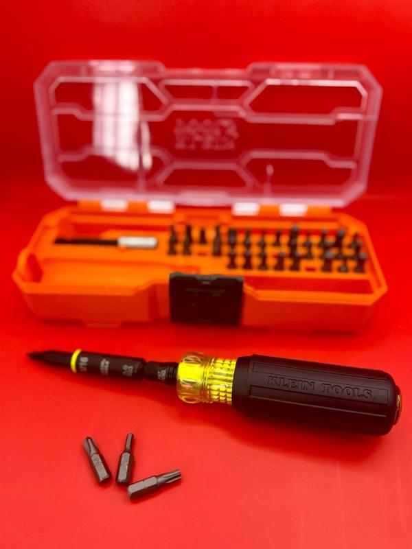 Klein Tools KNECT Impact-Rated Multi-Bit Screwdriver / Nut Driver Set ...