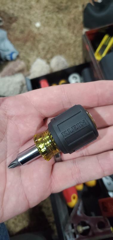 Klein Tools 6-in-1 6-Piece Multi-bit Screwdriver 32561G at Lowes.com