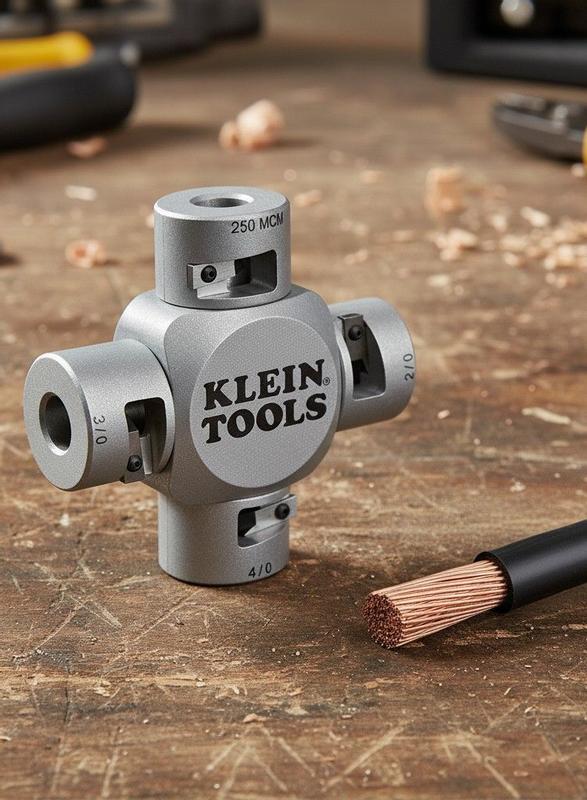 Klein Tools Large Cable Stripper (2/0-250 MCM) Wire Strippers 21051 at ...