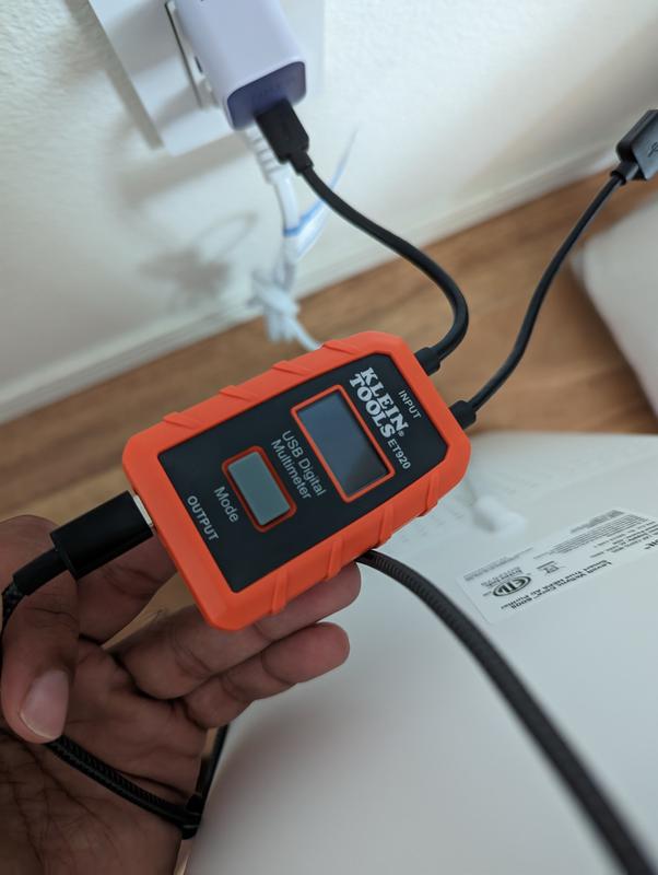 Klein Tools USB Digital Meter Lcd Display Specialty Meter ET920 at ...