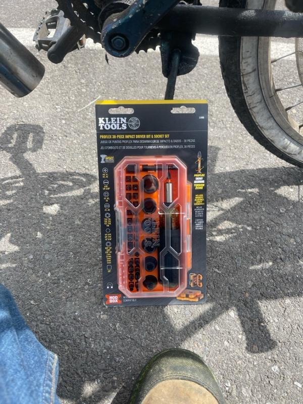 Klein Tools ProFlex Impact Driver Bit (38-Piece) 33805 at Lowes.com