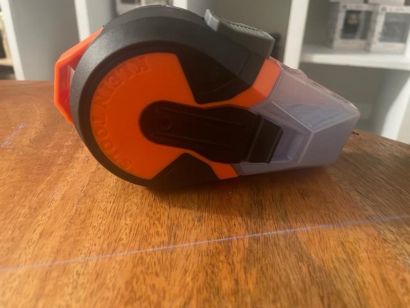 Klein Tools Auto-Retracting Chalk Line 4-oz Dust-off Line Chalk CHLK50B ...