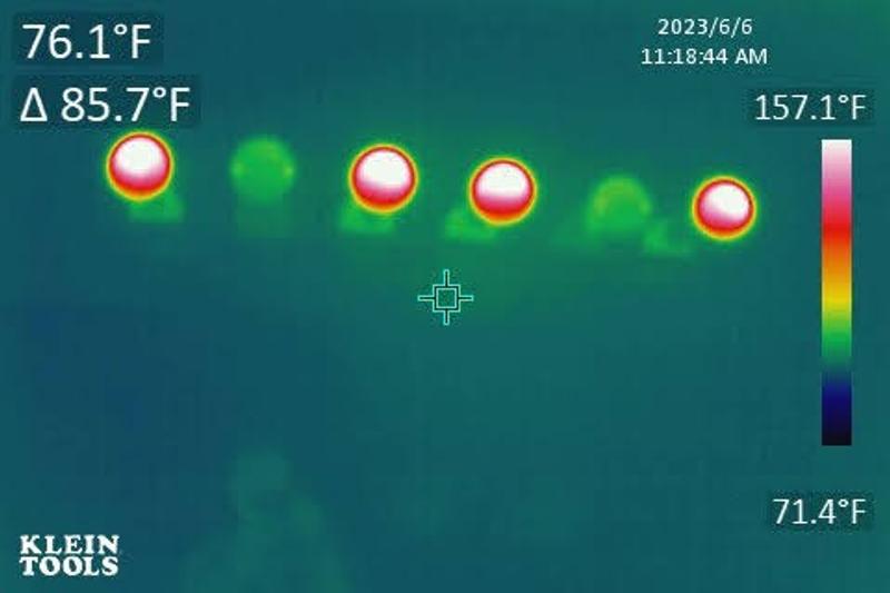 Klein Tools Rechargeable Pro Thermal Imager with Wi-fi TI290 at Lowes.com