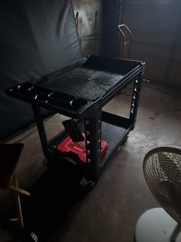 Klein Tools 39-in Shelf Utility Cart 54831MB at Lowes.com