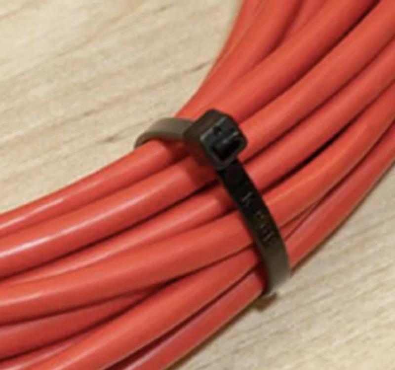 Klein Tools Cable Ties, Zip Ties, 50-Pound Tensile Strength, 7.75-Inch ...