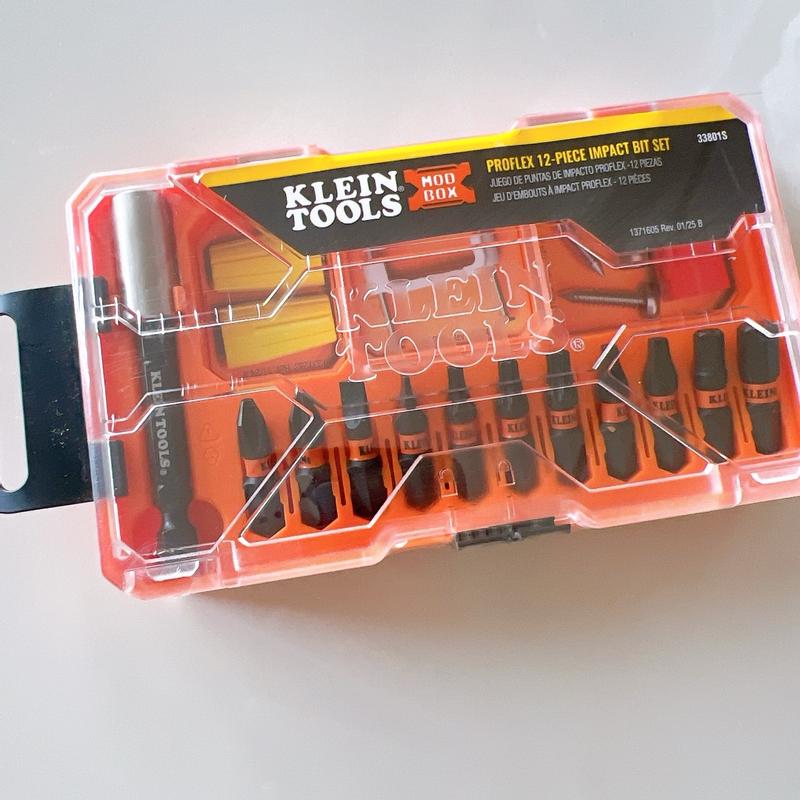 Klein Tools Slim ProFlex Impact-Rated Bit Set, 12-Piece in the ...