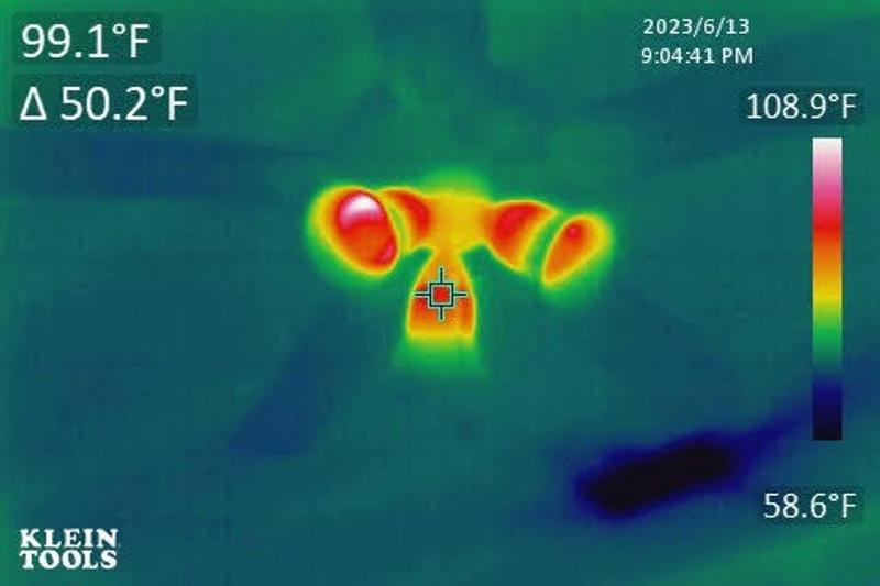 Klein Tools Rechargeable Pro Thermal Imager with Wi-fi TI290 at Lowes.com