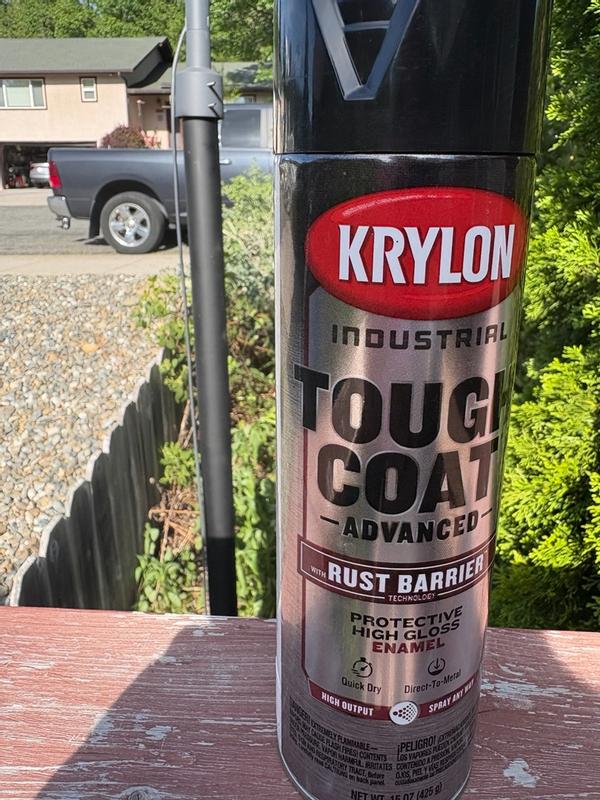 Krylon Industrial 15 oz. Tough Coat Advanced Spray Paint with Rust ...