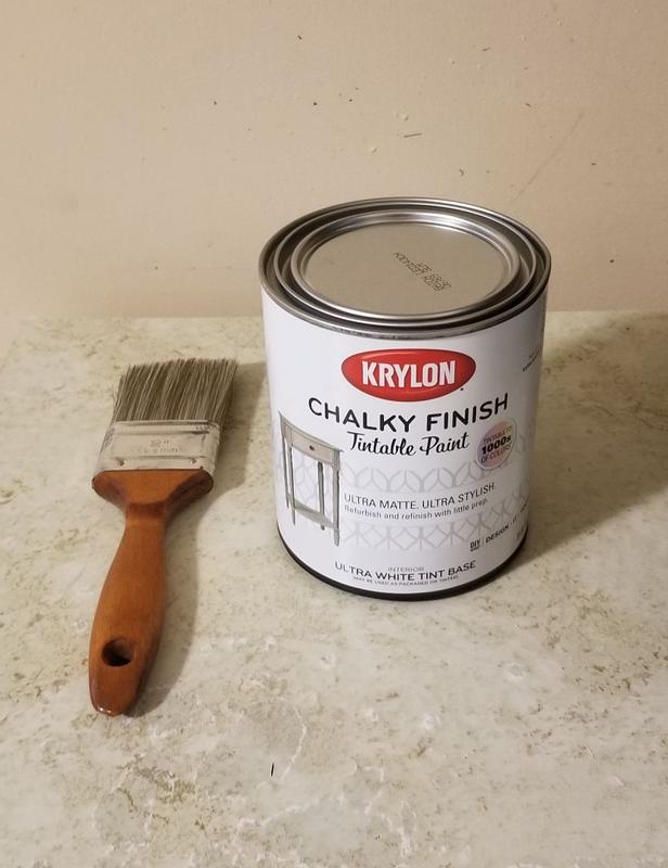Krylon Ultra White Water-based Tintable Chalky Paint (1-quart ...