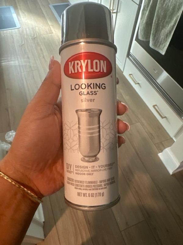 Krylon Specialty High-gloss Silver Mirror Spray Paint (NET WT. 6-oz ...