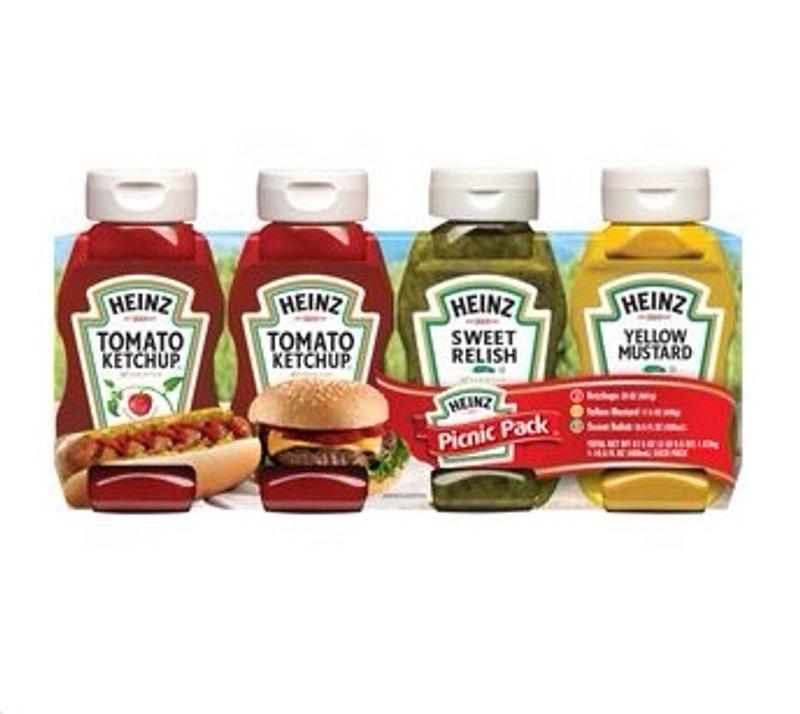 HEINZ 4 pc. Picnic Pack Condiment Set at Tractor Supply Co