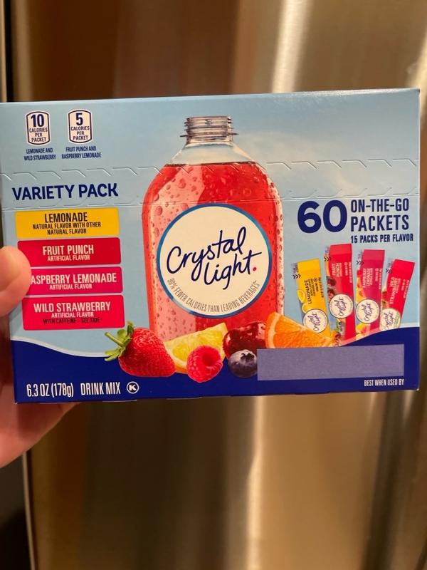 Crystal Light On-The-Go Variety Pack, 44 Count - Macy's