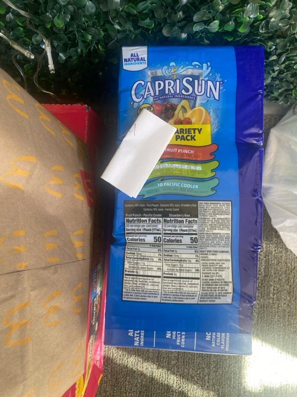 Capri Sun 6 fl. oz. Fruit Juice Drink Pouches Variety Pack, 40 ct., 220 ...