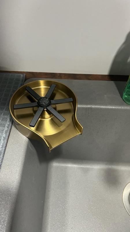 Kraus CleanMate Glass Rinser for Kitchen Sink in Spot-Free Stainless ...