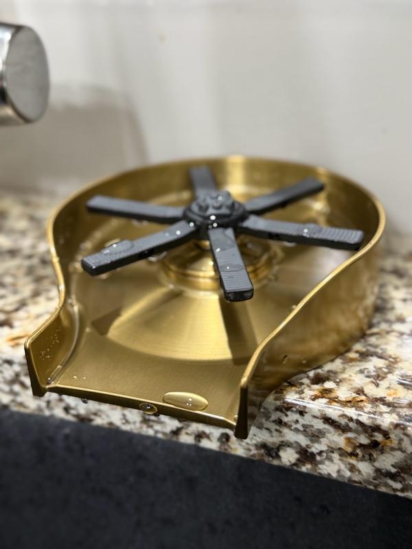 Kraus CleanMate Glass Rinser for Kitchen Sink in Spot-Free Stainless ...