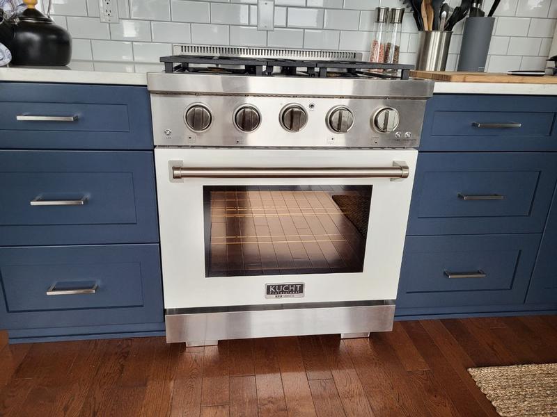 Kucht KFX 36-in 6 burners 5.2-cu ft Convection Oven Freestanding Liquid ...