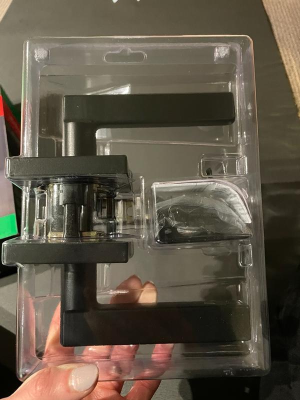 Kwikset Signature Series Halifax LED Motion Activated Matte Black ...