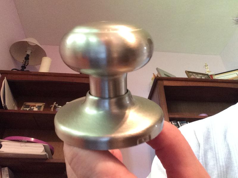 Kwikset Polo Half-Dummy Knob Satin Chrome in the Door Knobs department ...