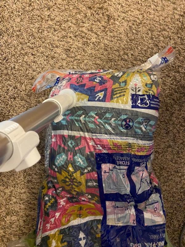 Hefty Shrink-Pak 2-Count Large Heavy Duty Clear Vacuum Seal Storage Bags (34-in H x 22-in W ...