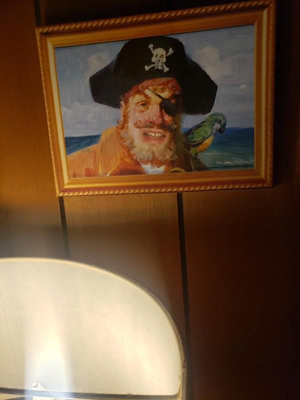 Spongebob Pirate Painting