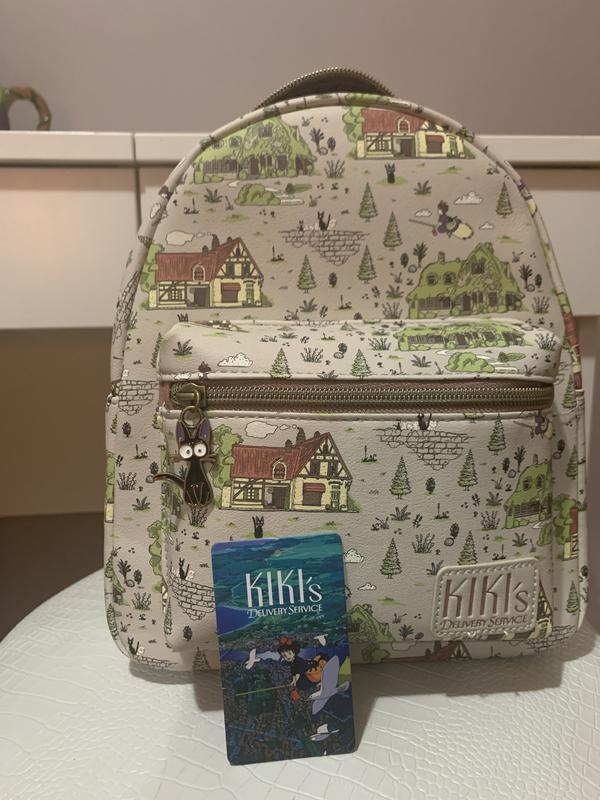 Studio Ghibli Loungefly Kiki's Delivery Service Map Mini Backpack ... Studio Ghibli Loungefly Kiki's Delivery Service Map Mini Backpack ...