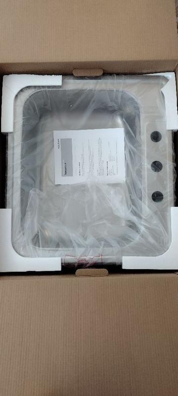 HOUZER Glowtone Drop-In 22-in x 25-in Stainless Steel Single Bowl 3 ...