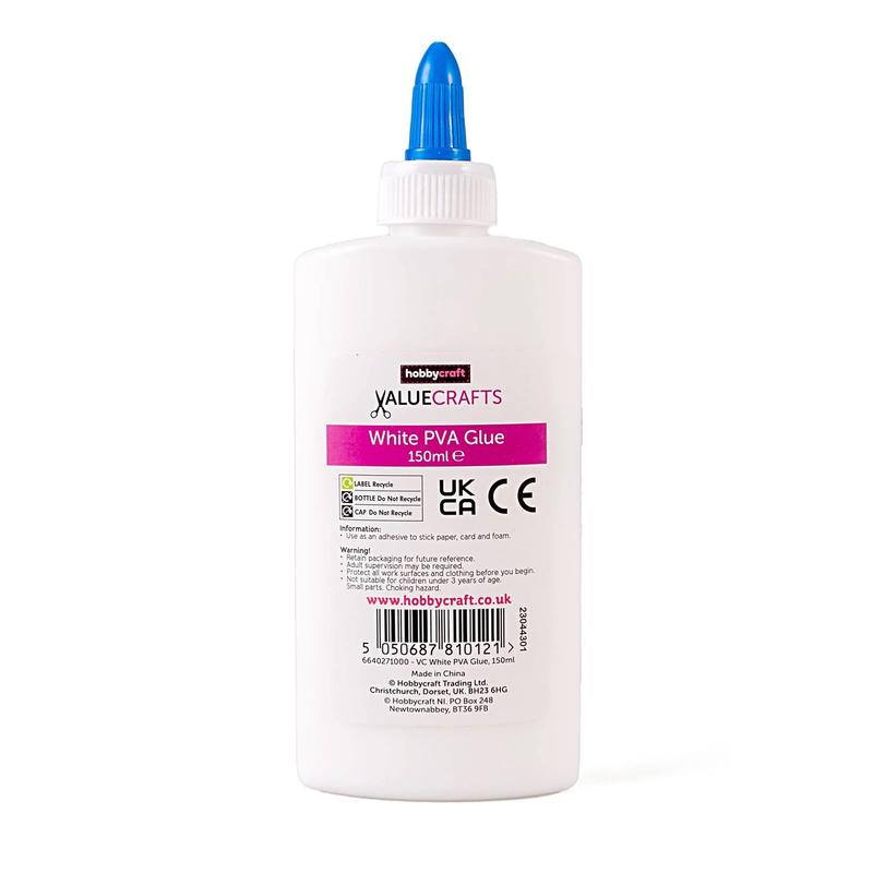 White pva glue store